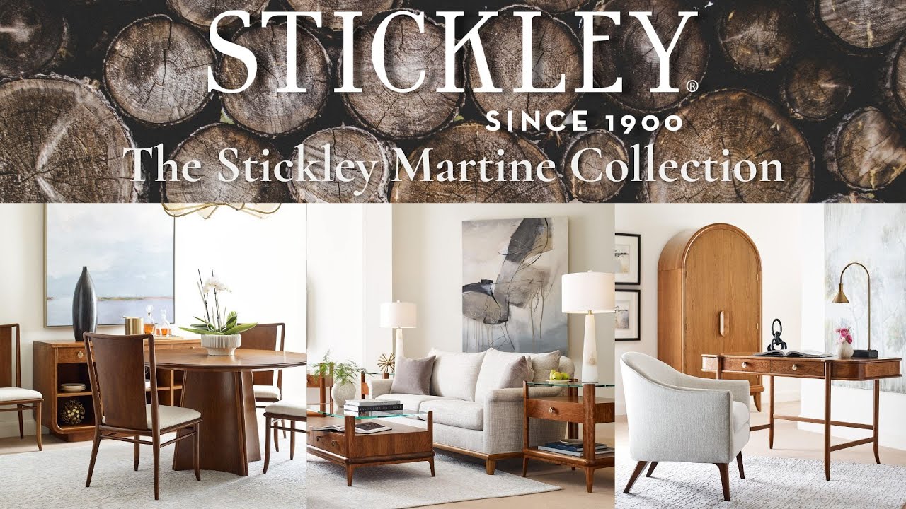 The Stickley Martine Collection, Now Available in Sacramento! - YouTube