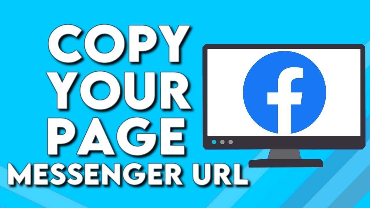 How To Copy Your Page Messenger URL Link on Facebook PC - YouTube