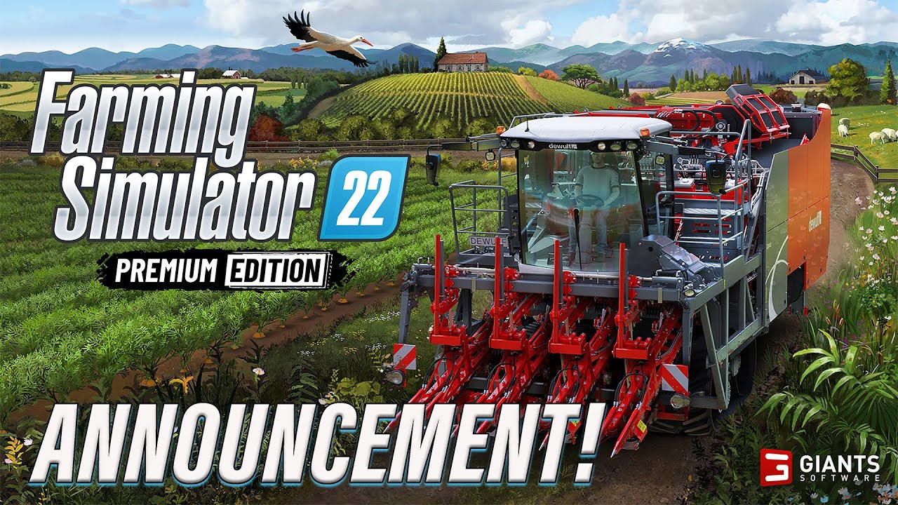 FS22 | NEW MAP! NEW CROPS! NEW MACHINERY! ANNOUNCEMENT! PREMIUM EDITION ...