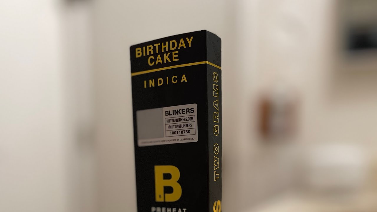 Birthday cake blinkers - YouTube