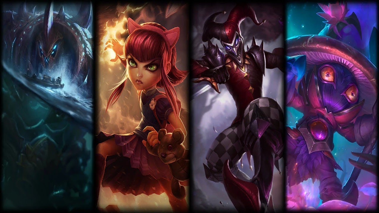 What Is The Scariest Skin For Each League Of Legends Champion? - YouTube