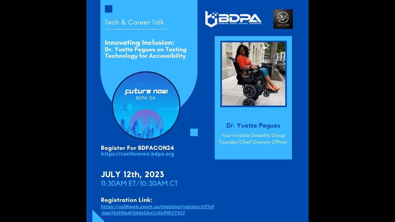 BDPA Tech & Career Talk - Innovating Inclusion: Testing Technology for ...