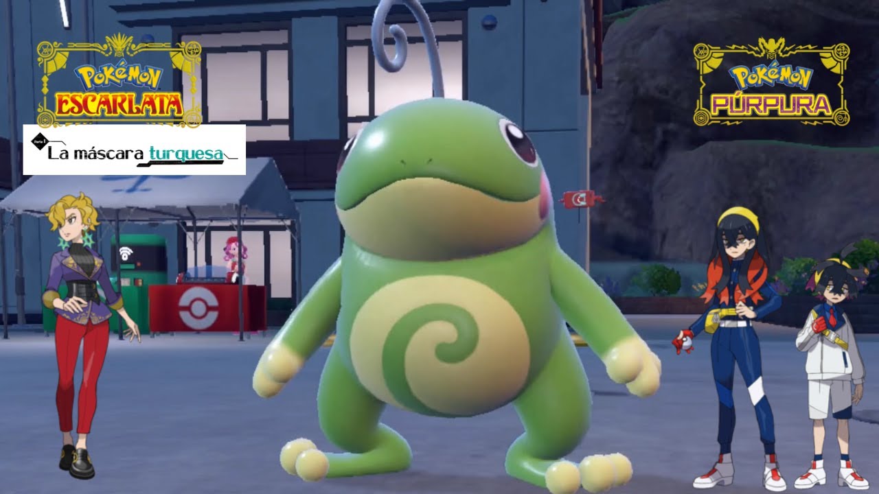 Pokemon Excarlata y Púrpura, DLC: La Máscara turquesa - Cómo conseguir ...