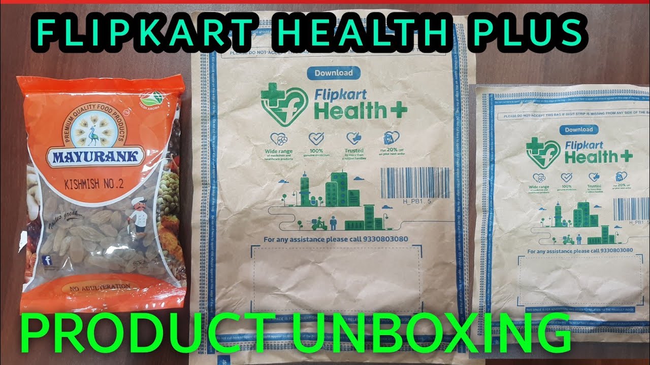 unboxing | Flipkart health plus product unboxing | flipkart health plus ...