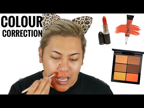 HOW TO COLOUR CORRECT FACIAL HAIR | UPDATED ROUTINE - YouTube