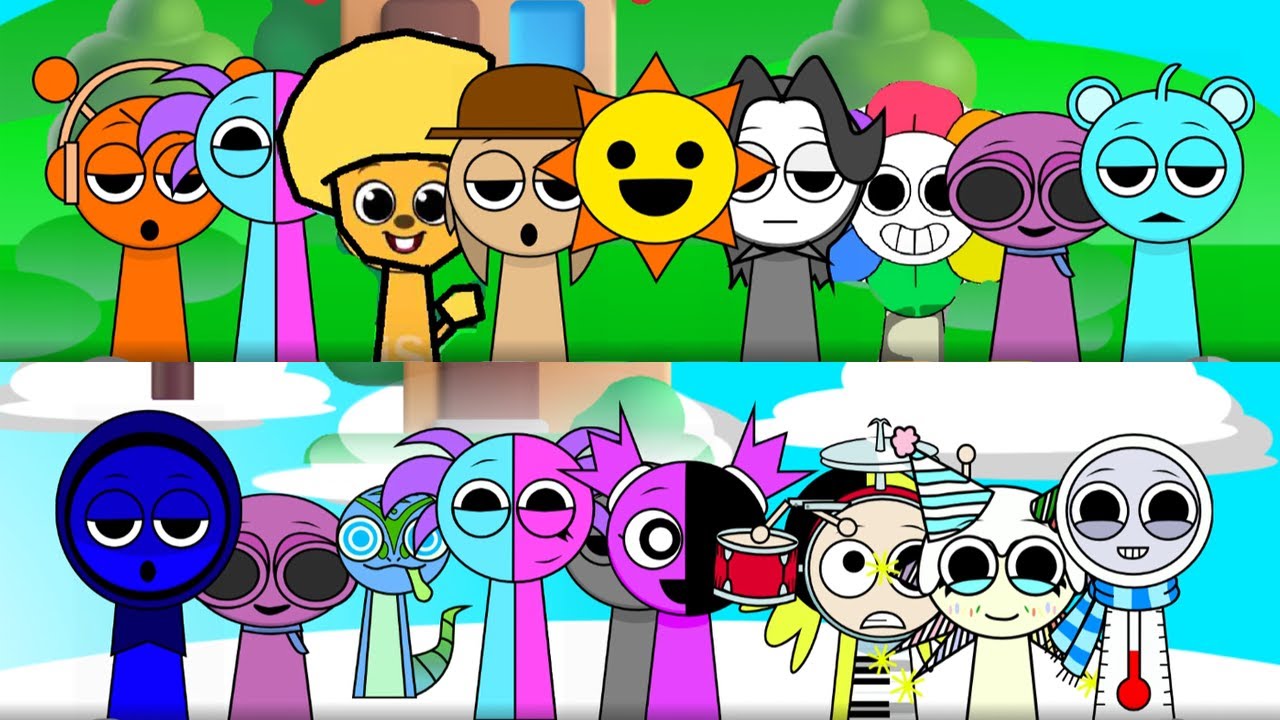 🎭Sprunki Extra Characters — Who’s the New Face Appearing?!🌟incredibox ...