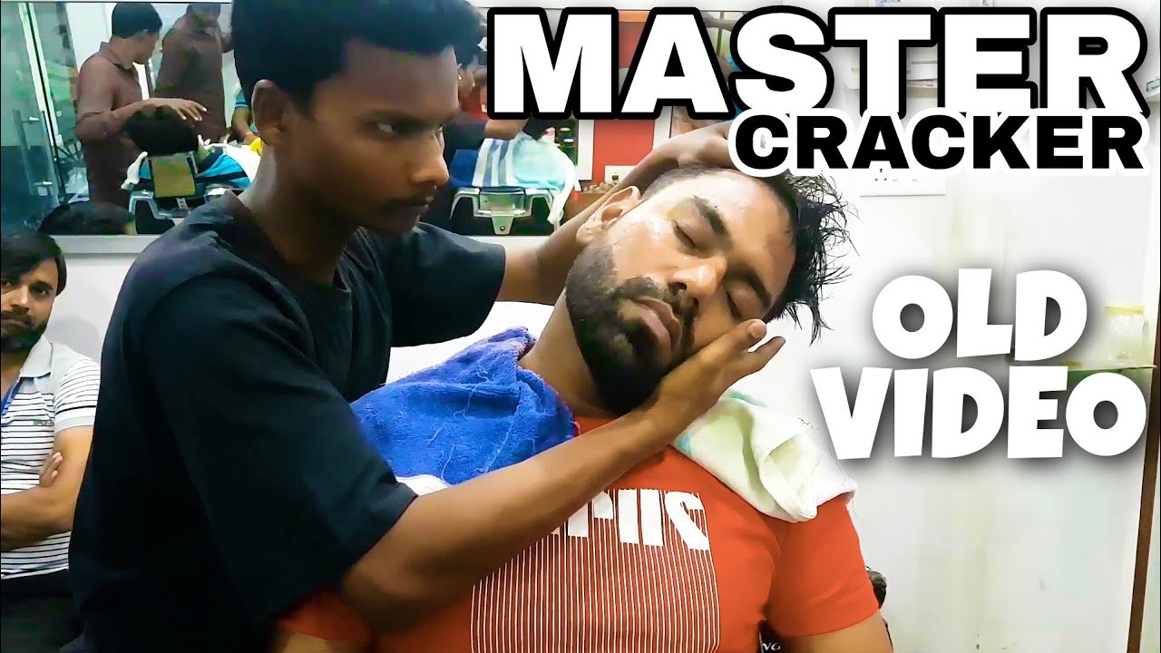 Asmr Master Cracker Head Massage 💈neck Cracking Indian Barber Youtube