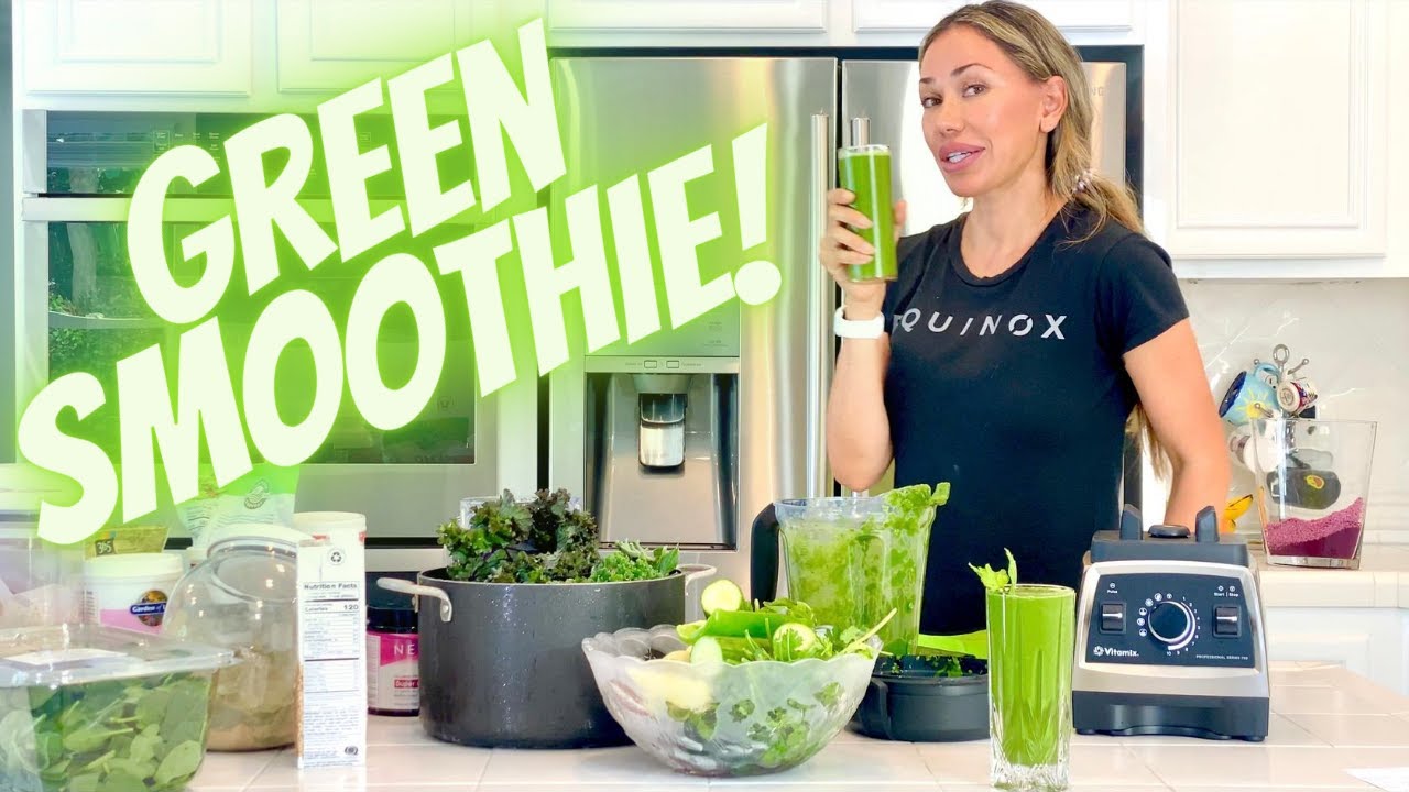 Healthy Green Avocado Smoothie | Recovery Shake Recipe - YouTube