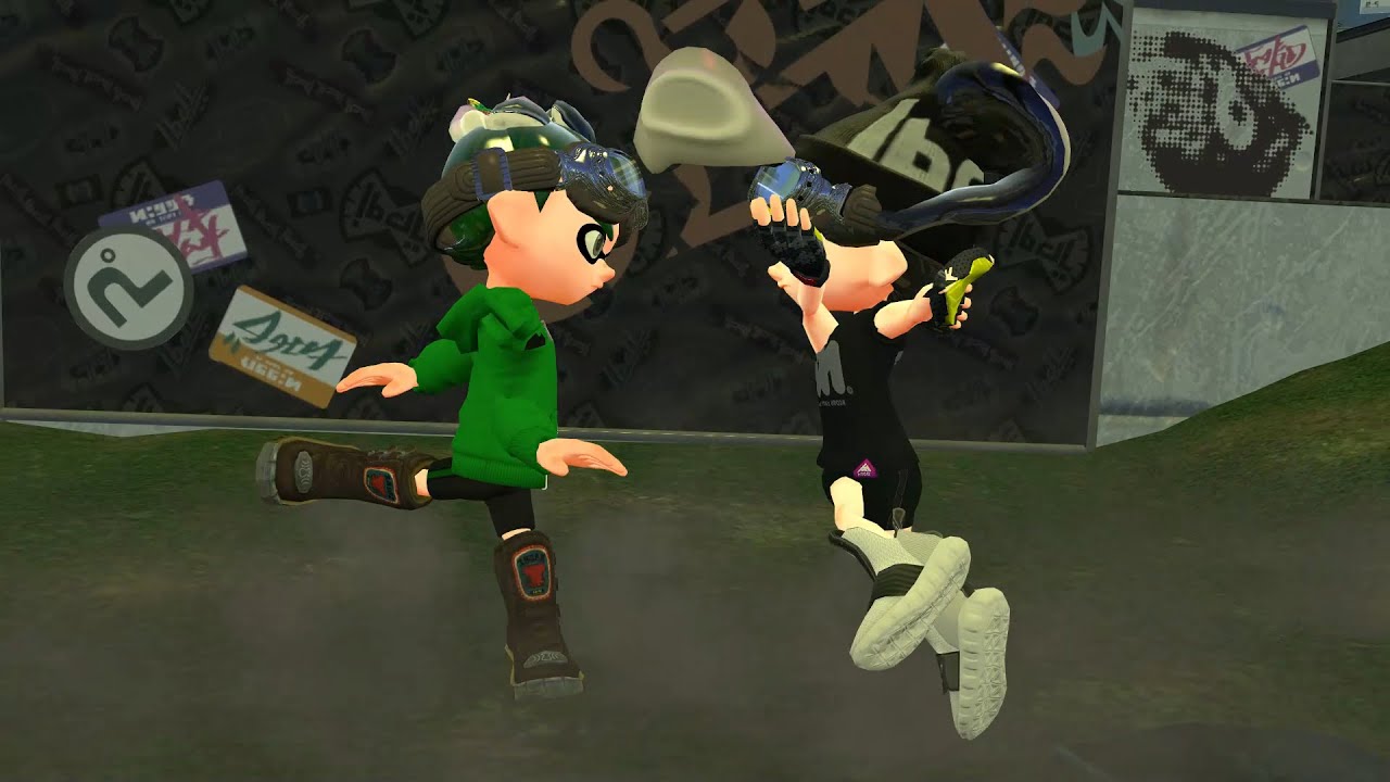[Splatoon GMOD] Woomy vs Ngyes, The Fight - YouTube