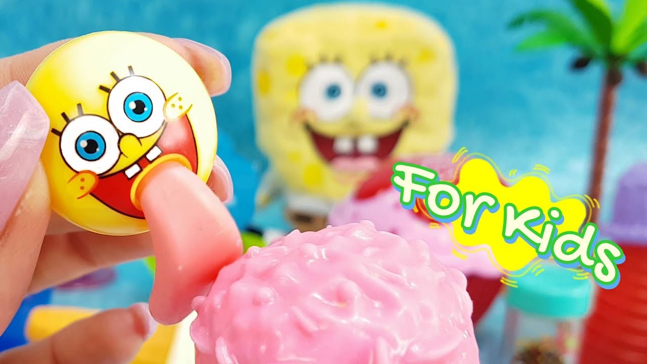 Spongebob Squarepants Ice Cream Surprise - funny video for Kids - YouTube