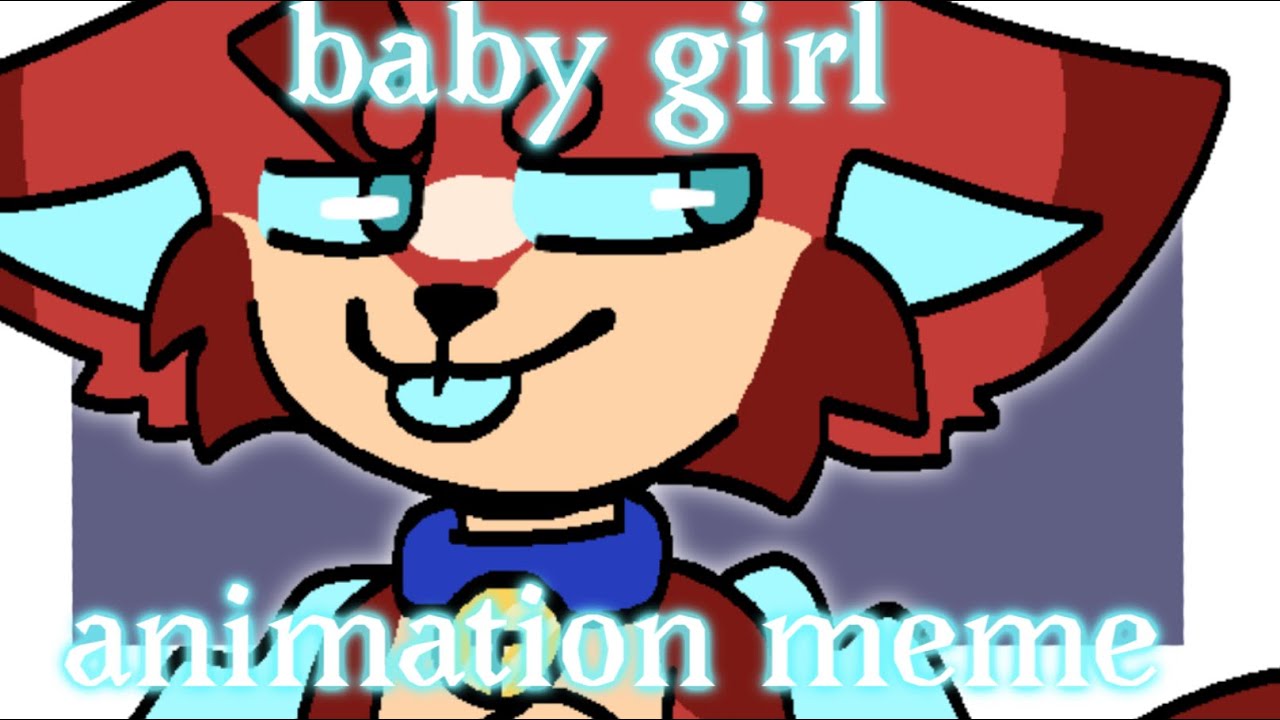 Baby girl animation meme (FlipaClip) - YouTube