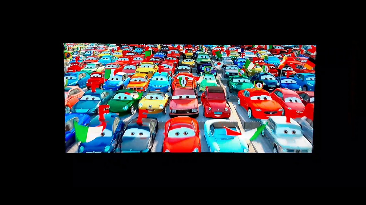 Cars 2 (2011) Second Race the Porto Corsa of World Grand Prix (10th ...