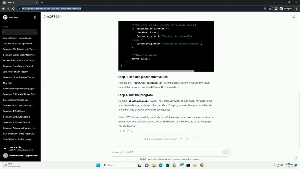 java selenium check checkbox - YouTube