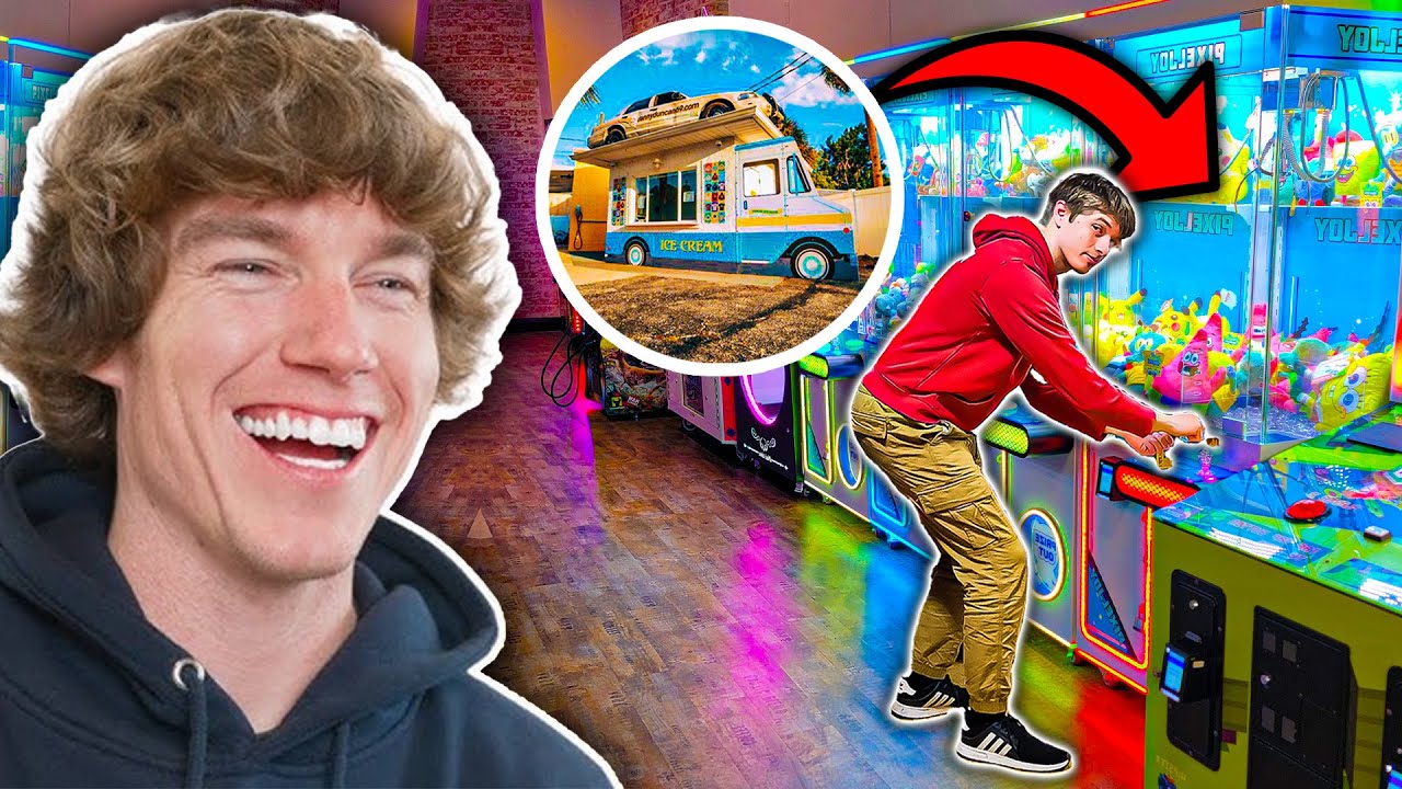 I Helped Danny Duncan Open an Arcade! - YouTube