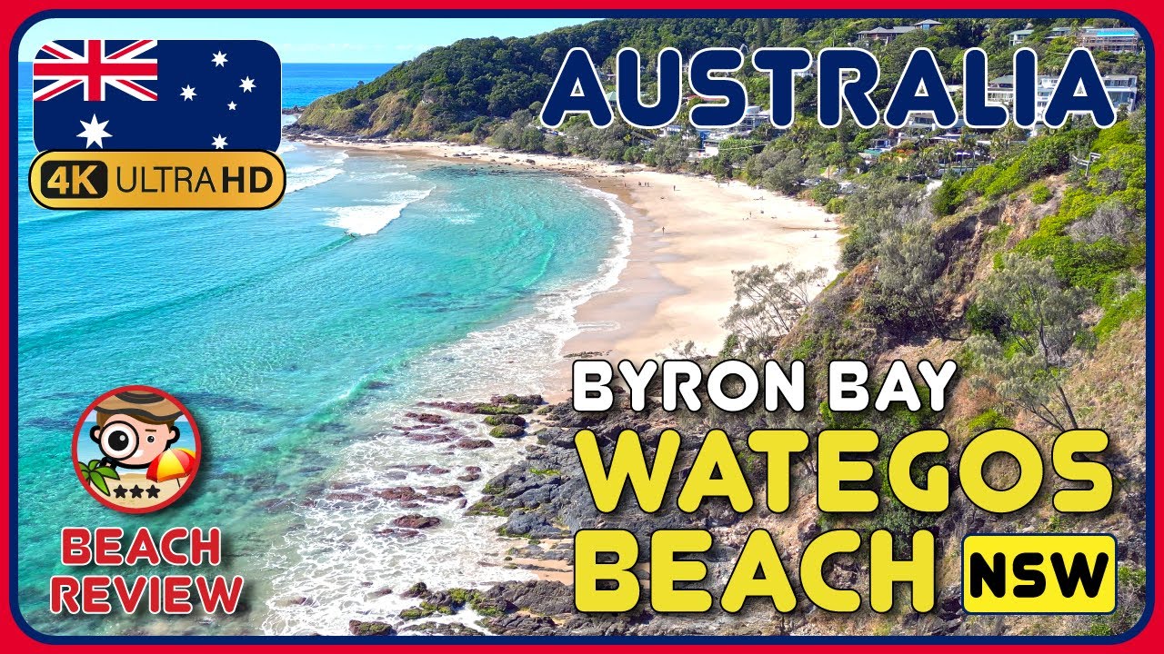 Wategos Beach Byron Bay 🇦🇺 🦘(Awesome hidden beach!) 4k Walking Tour / Beach Walk & Review - YouTube