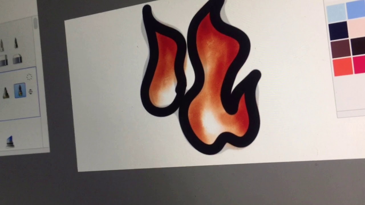 AutoDesk FlipBook Animation: Fire - YouTube
