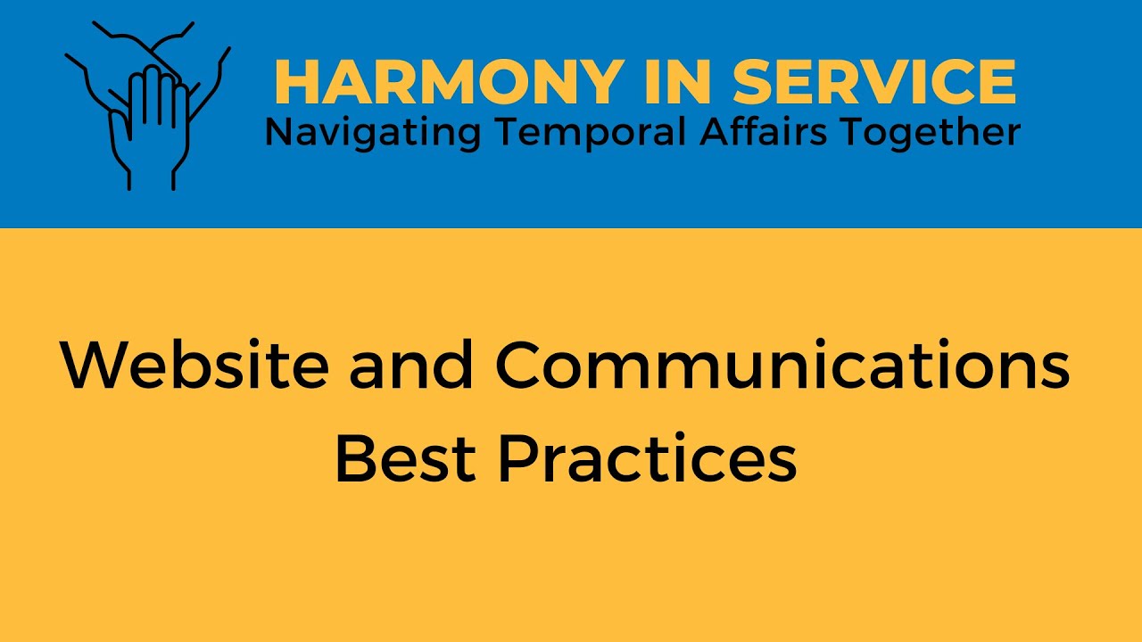 Harmony in Service - Communications Best Practices - YouTube