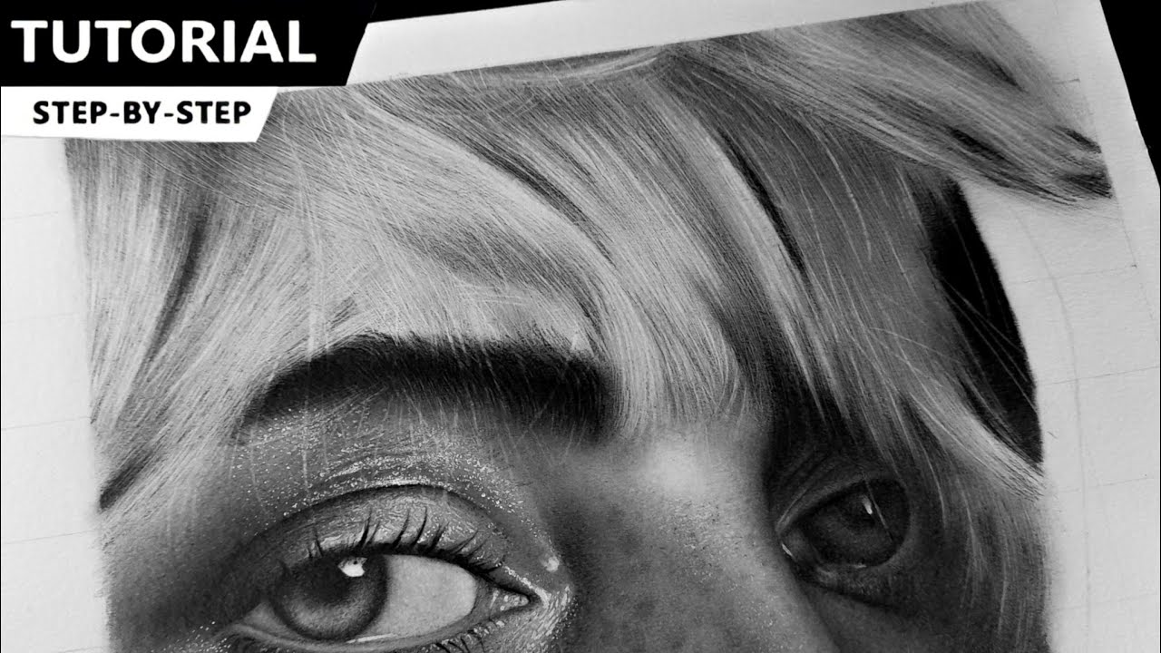 How to Draw White Hair | Billie Eilish Drawing 😍 - YouTube