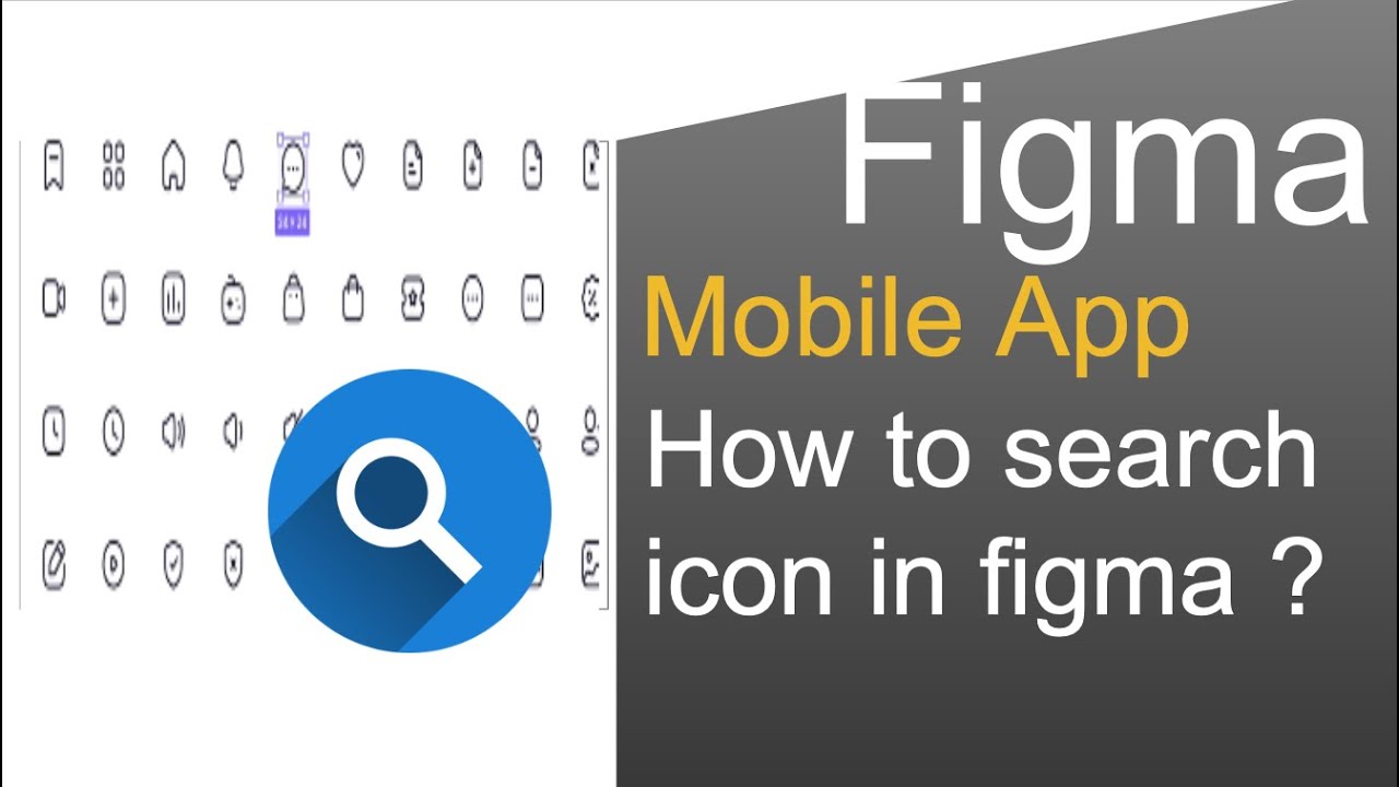 Figma : How to search in Figma ? [ Prototyping Mobile App 05 ] - YouTube