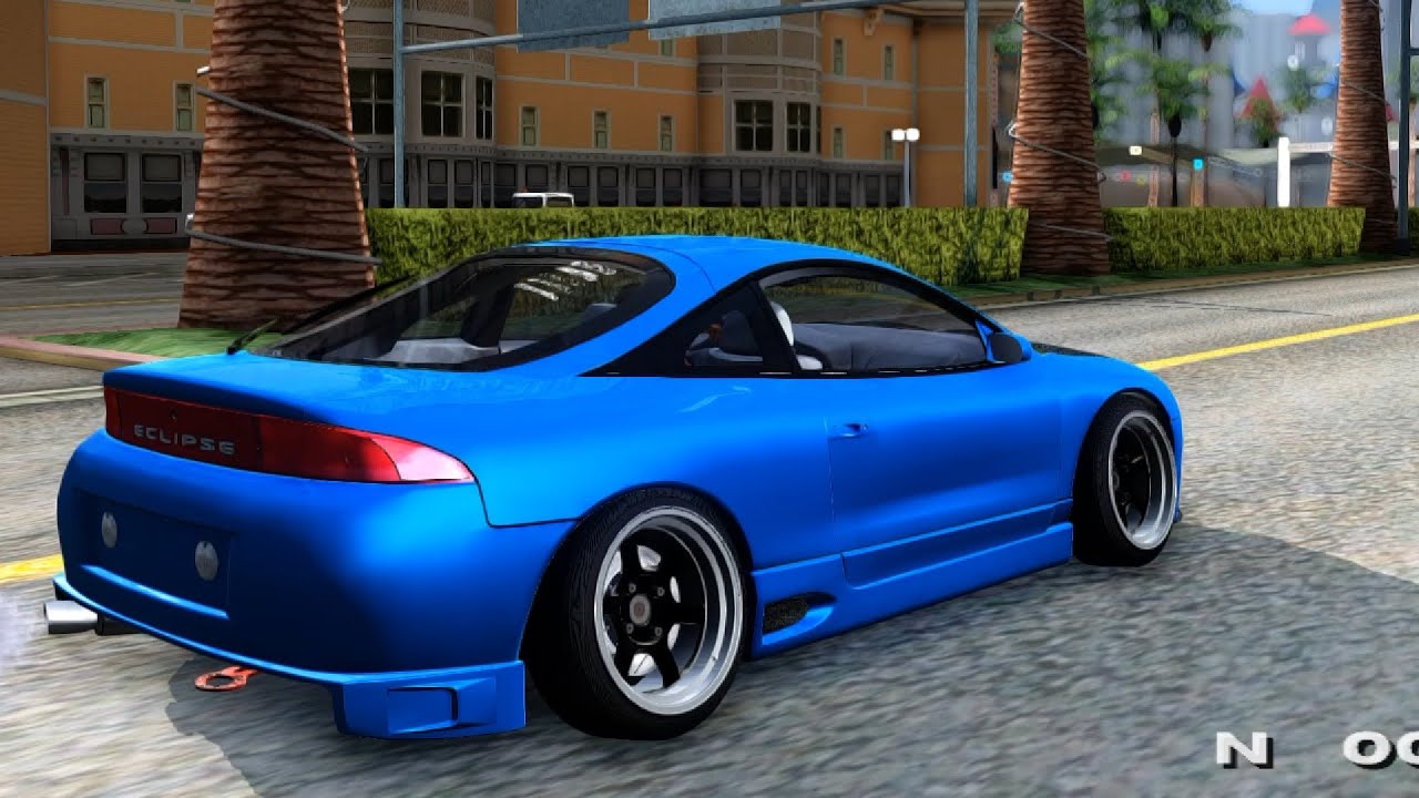 GTA San Andreas - Mitsubishi Eclipse JDM EnRoMovies _REVIEW - YouTube