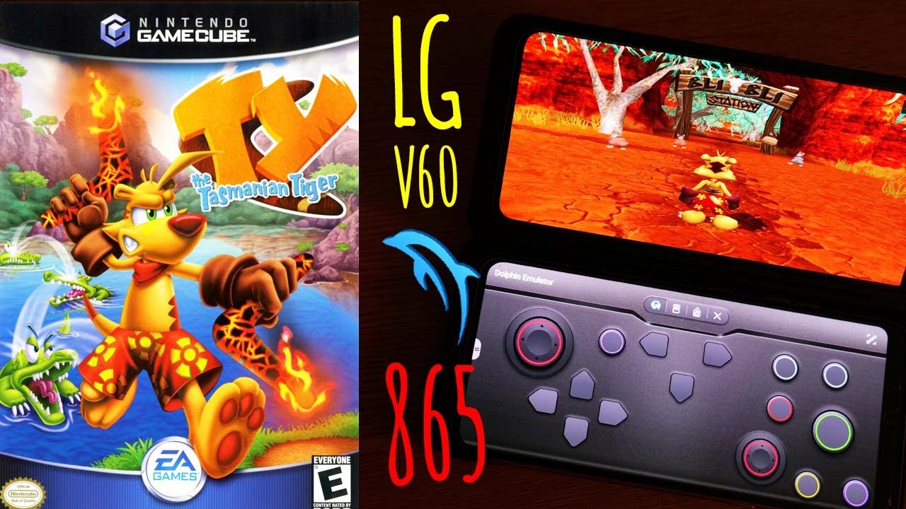 TY the Tasmanian Tiger [LG V60 Dual Screen GameCube] Android Dolphin ...