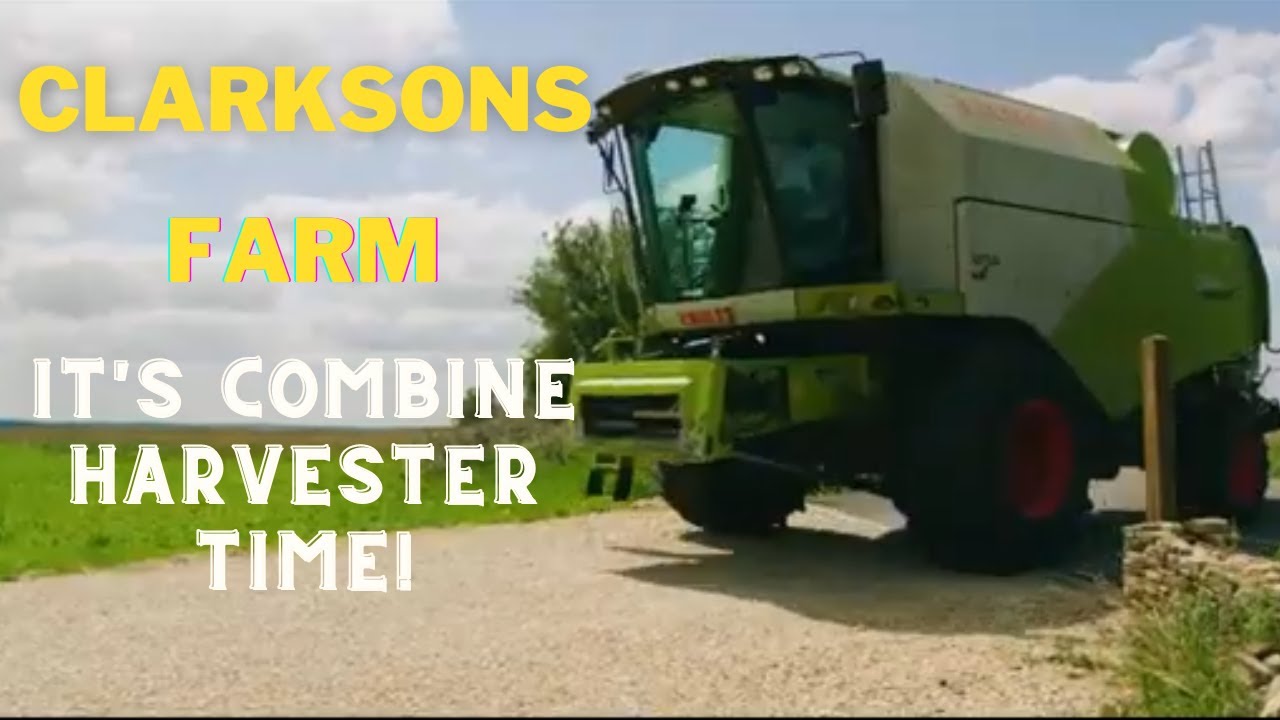 Clarkson's Farm - Jeremys First Combine Harvester - YouTube