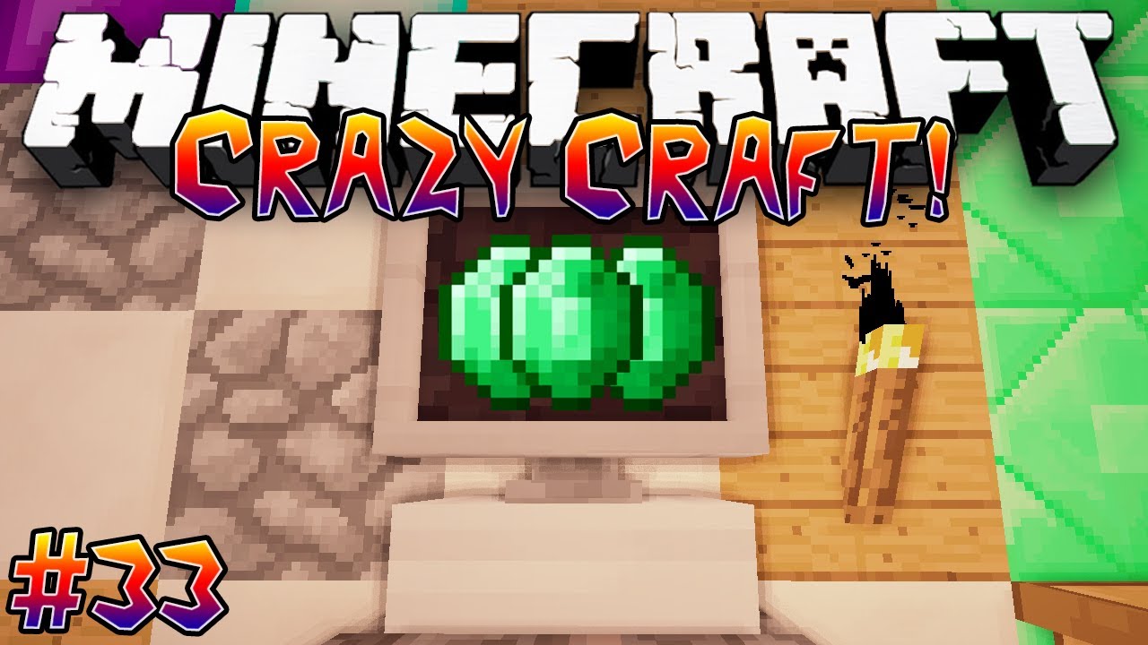 "THE MINERBAY!" - CRAZY CRAFT (MINECRAFT MODDED SURVIVAL) - #33 - YouTube