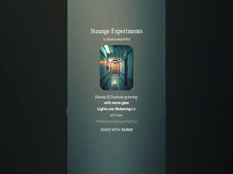 Strange Experiment - YouTube