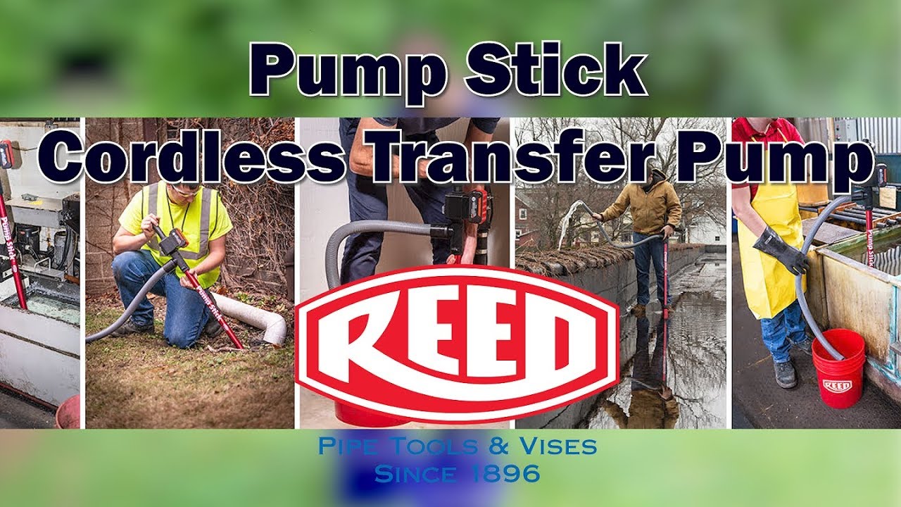 New Tool Release - Reed Pump Stick Cordless Power Water Transfer Pump ...