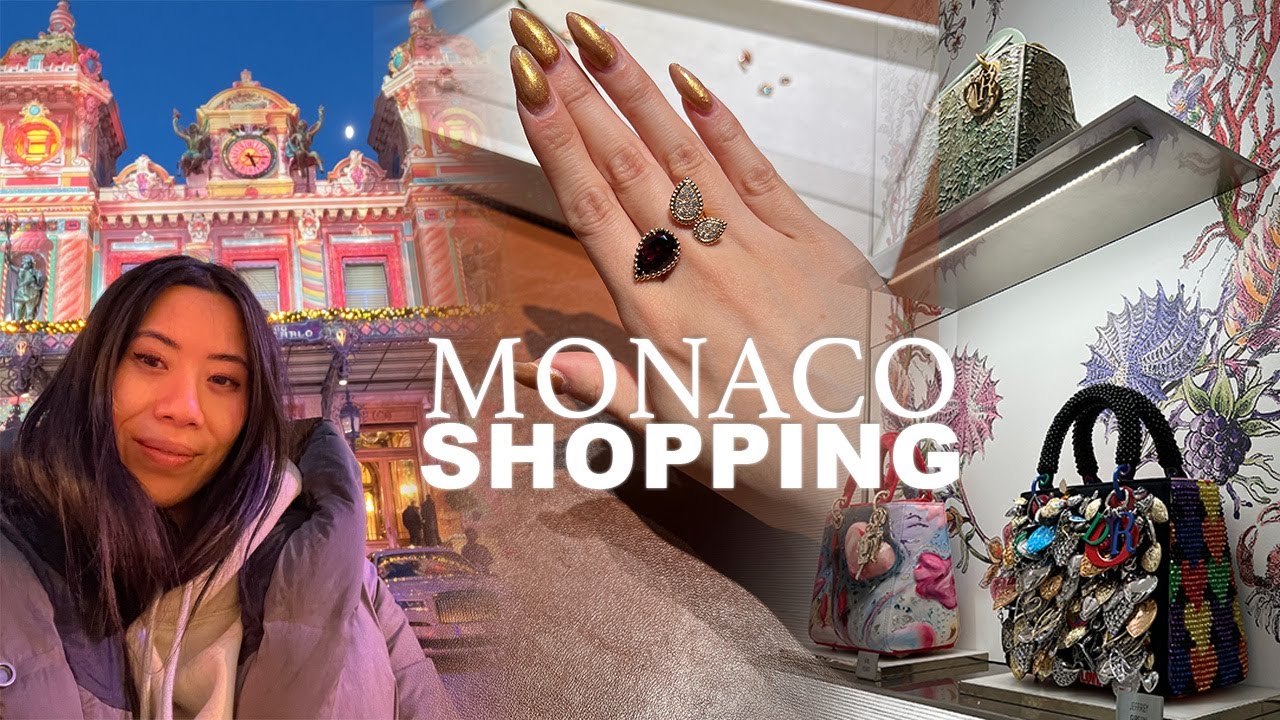 MONACO 🇲🇨 BOUCHERON, GRAFF, TIFFANY | JEWELRY SHOPPING TRY ON TRAVEL ...