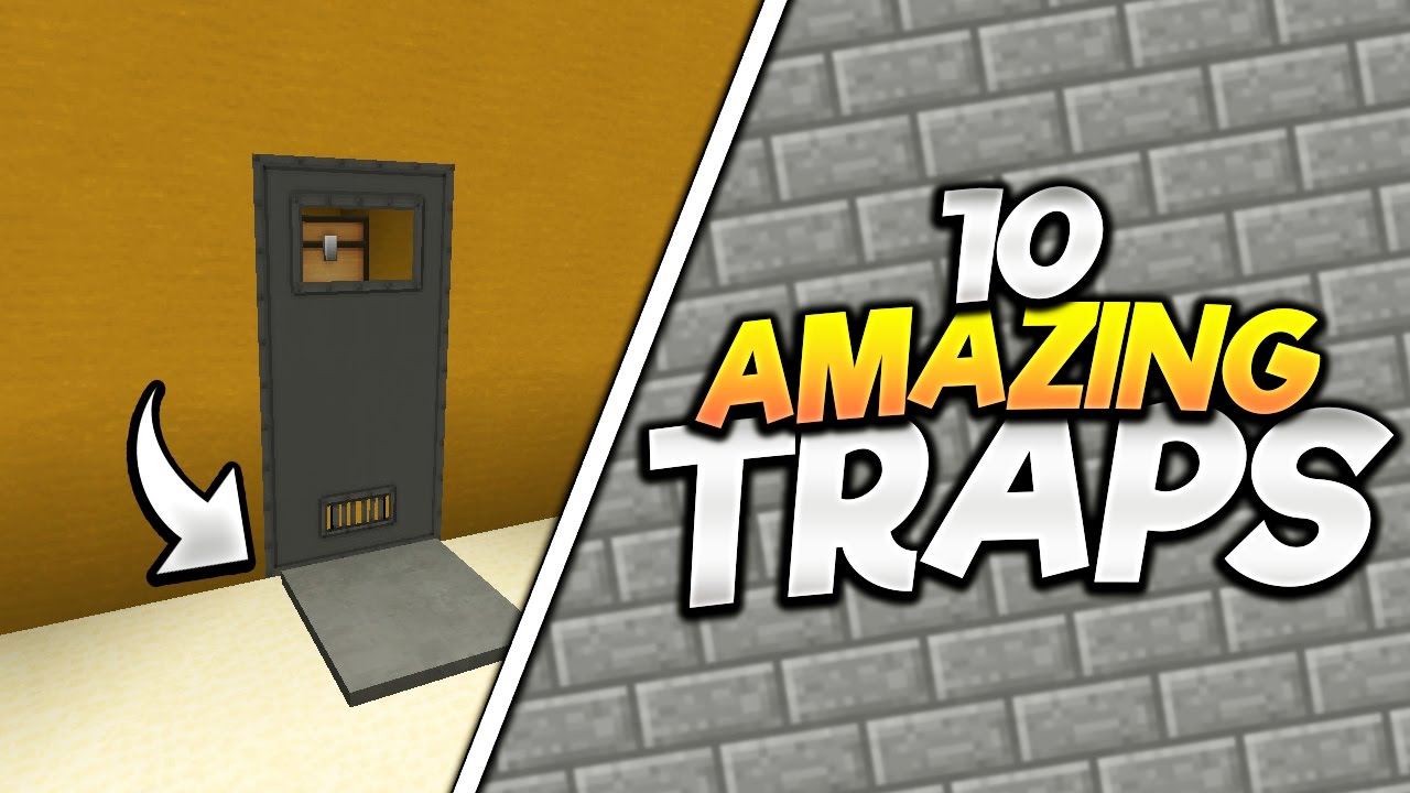 10 AMAZING MINECRAFT TRAPS! - YouTube