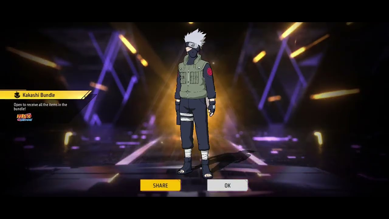New Kakashi bundle unlock in free fire hindi 🦅 - YouTube