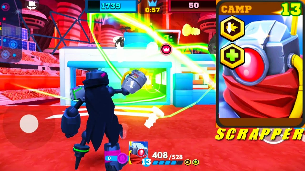 Play Maxed Scrapper 2× frag powers 🤡 frag pro shooter - YouTube