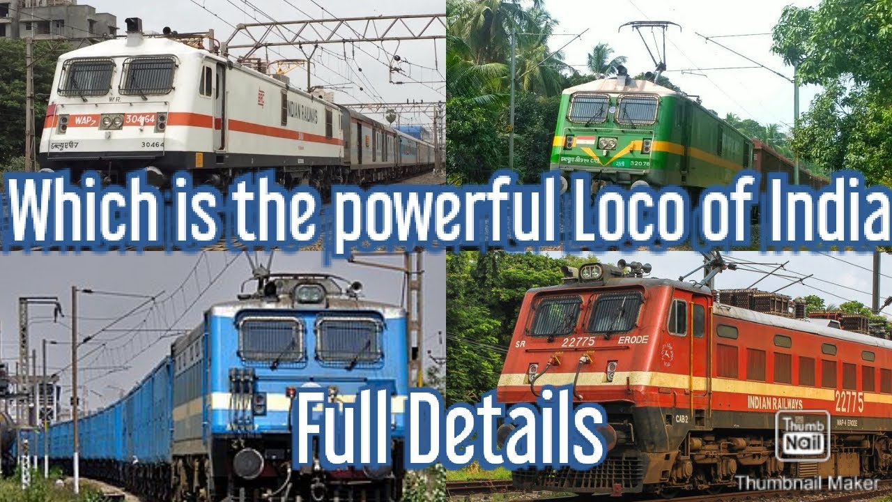 What is powerful Loco of India - YouTube