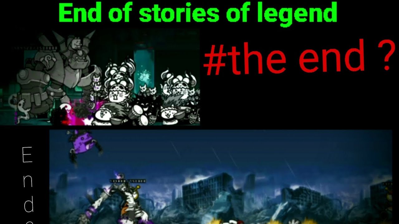 the battle cat: End of stories of legend #End? - YouTube