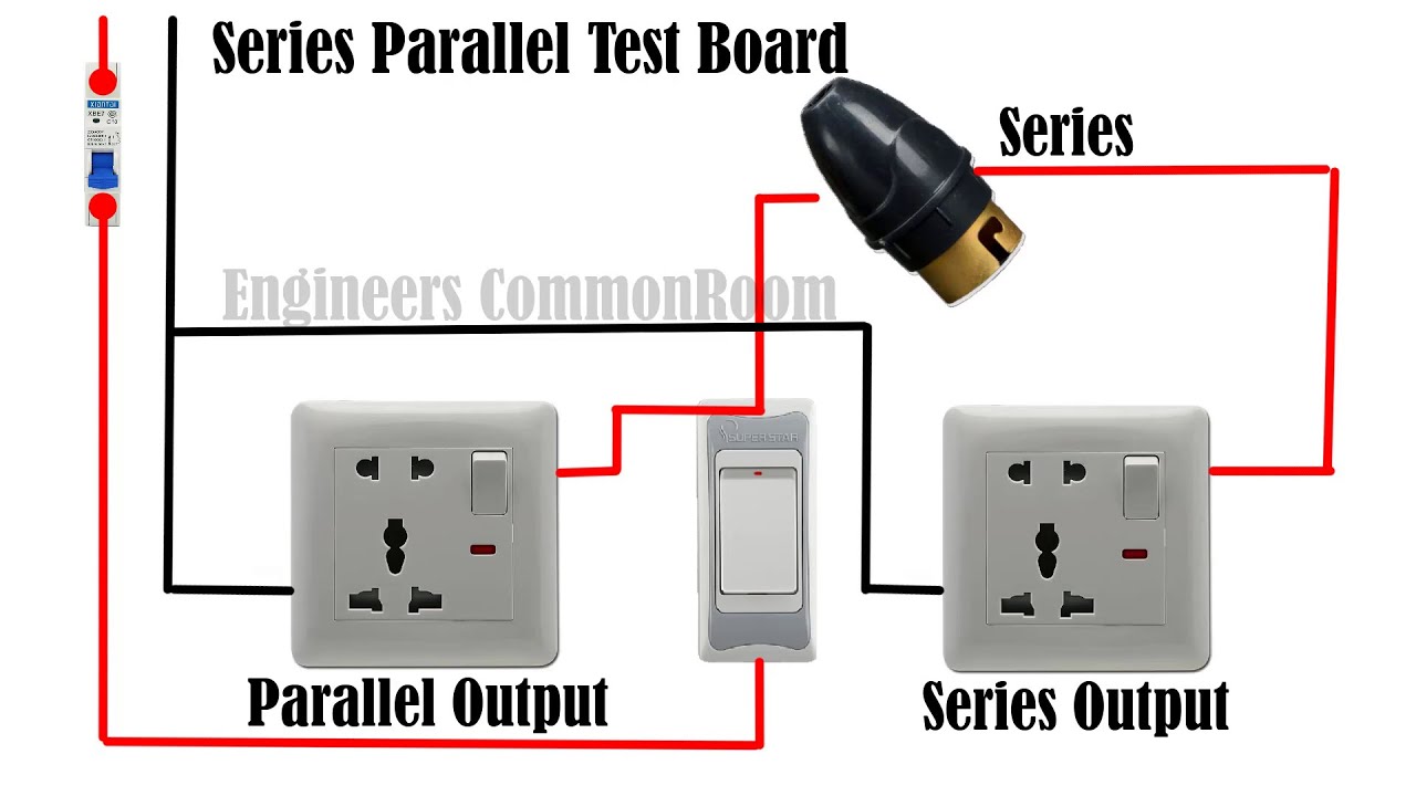 Series Parallel Test Board | Engineers CommonRoom ।Electrical Circuit ...