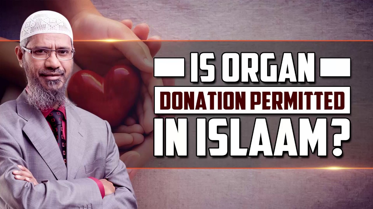 Is Organ Donation Permitted in Islam? - Dr Zakir Naik - YouTube