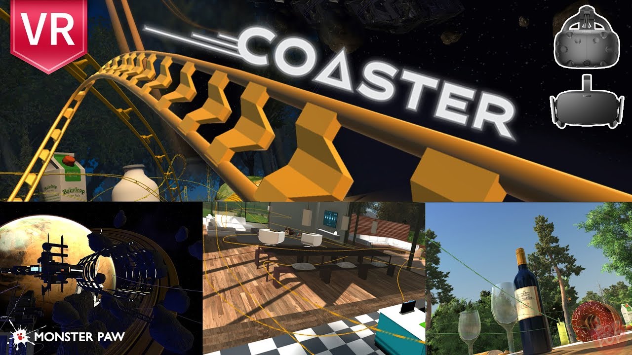 Coaster A Great VR Roller Coaster experience for HTC Vive and Oculus ...