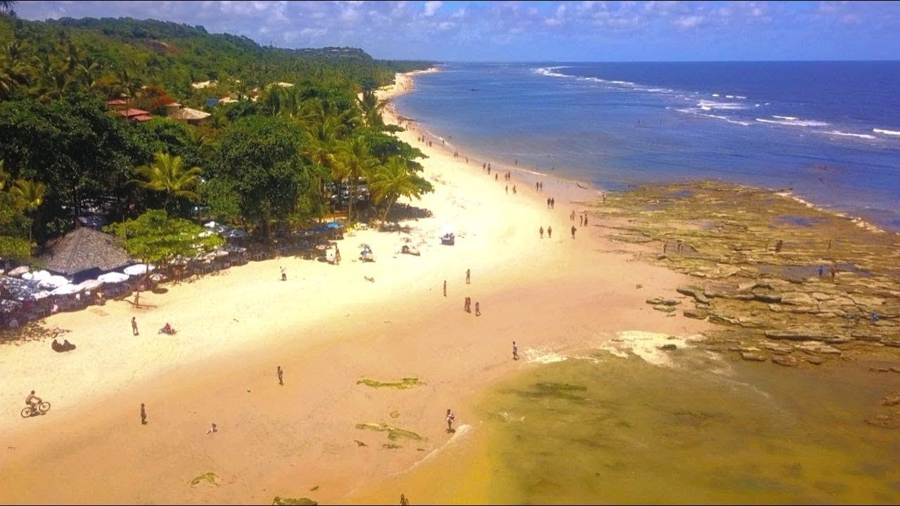 PRAIA DA PITINGA | ARRAIAL D'AJUDA - YouTube