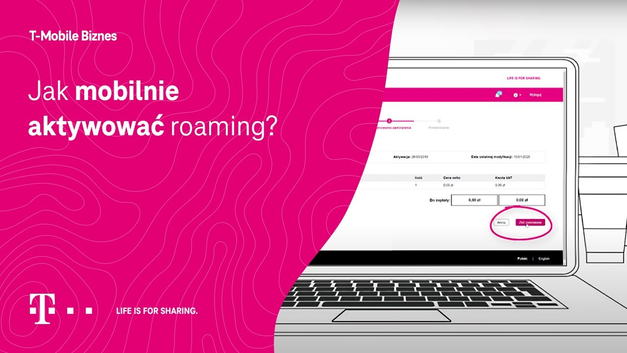 Jak mobilnie aktywować roaming ? | eSerwis T-Mobile - YouTube