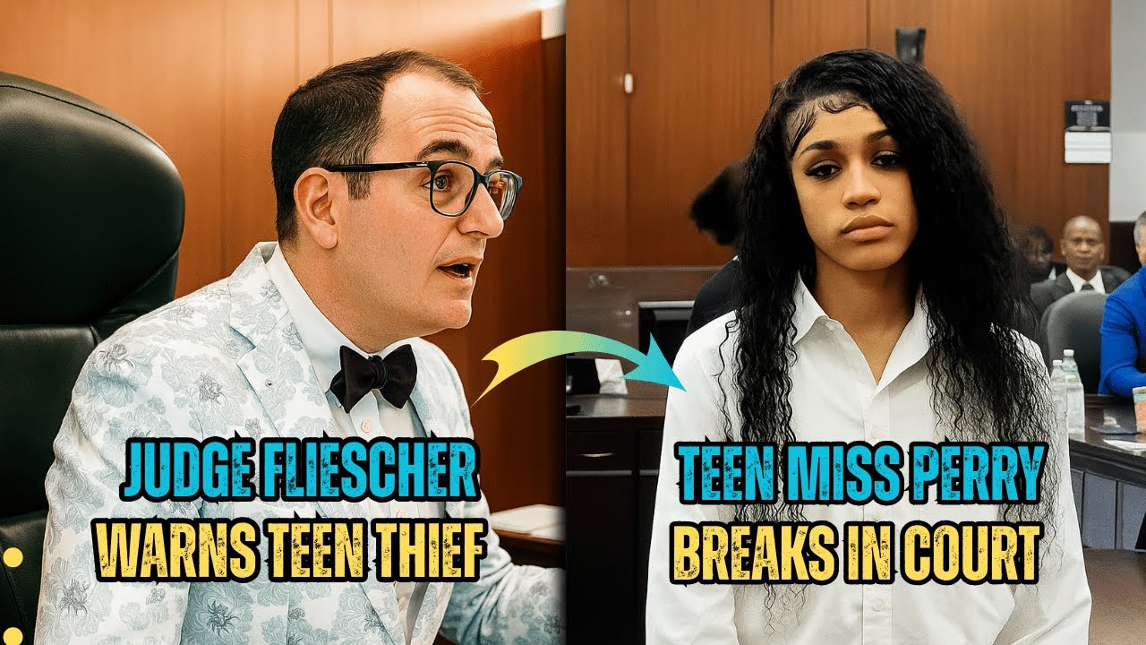 Judge Fliescher WARNS Teen Miss Perry: “Theft Will RUIN Your Life ...