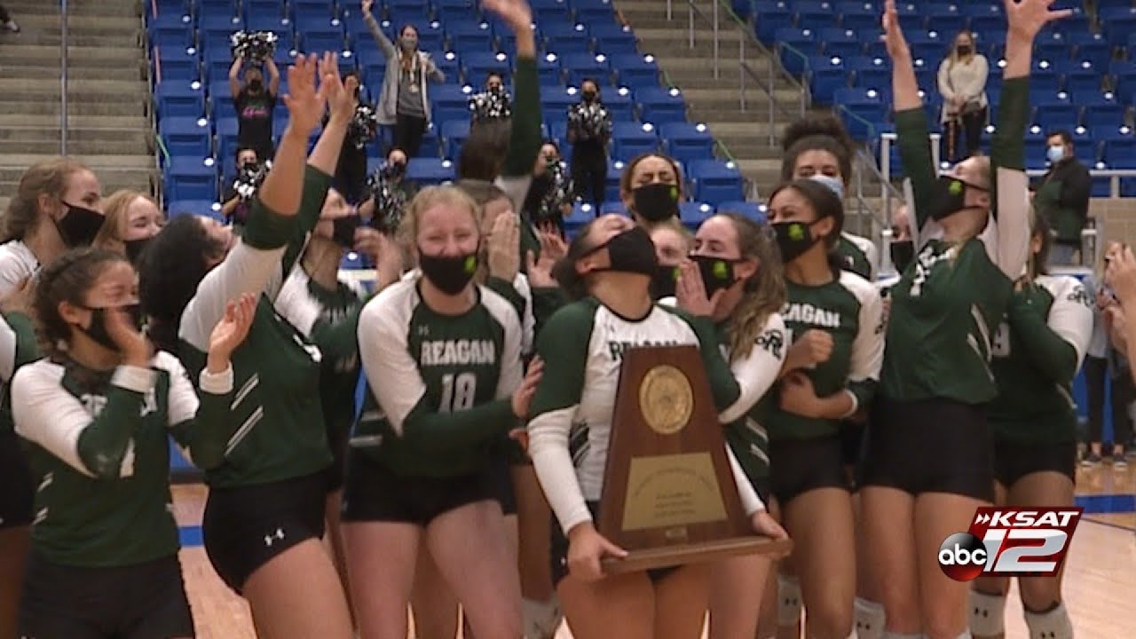 HIGHLIGHTS: Reagan volleyball tops Brandeis to win Region IV ...