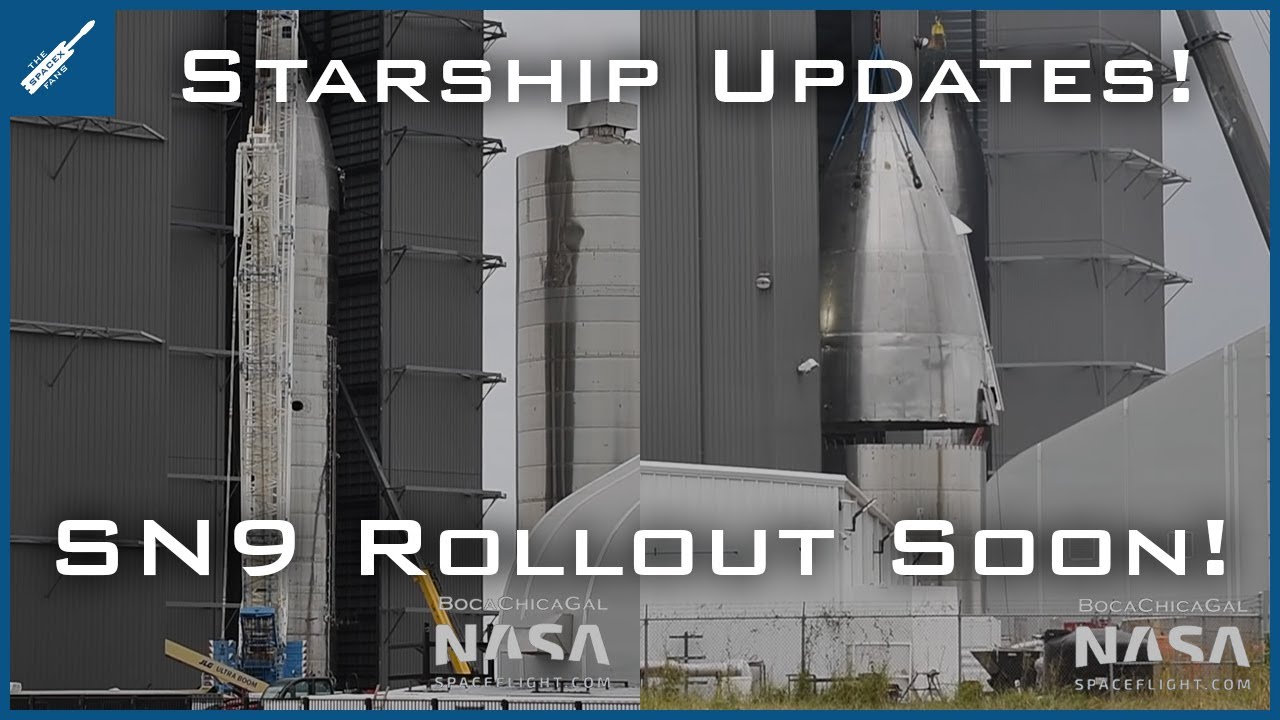 SpaceX Starship Updates! SN9 Rollout Soon, SN17 Spotted, SN10 Nose ...