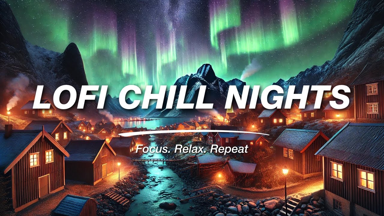Lofi Chillhop Mix - Northern Lights Serenity 4K Ultra HD Deep ...