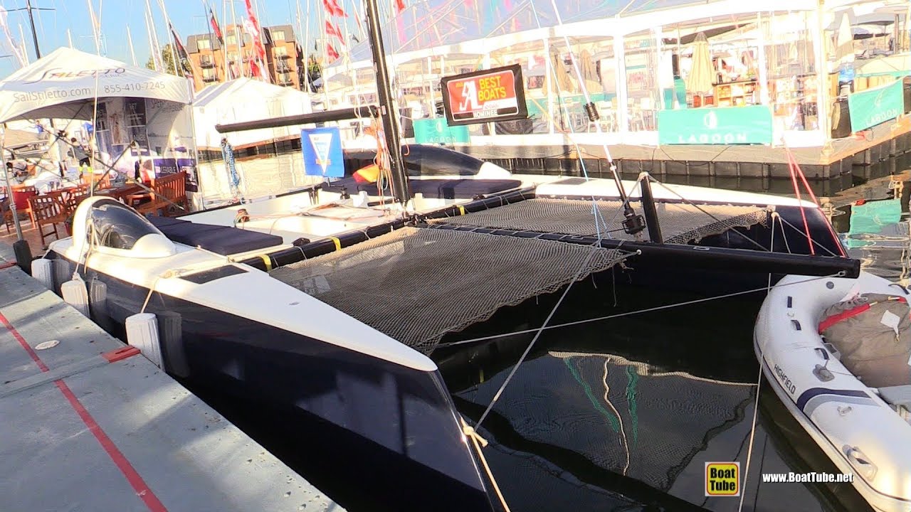 2017 Stiletto Xc Catamaran - Quick Walkaround - 2017 Annapolis Sail ...