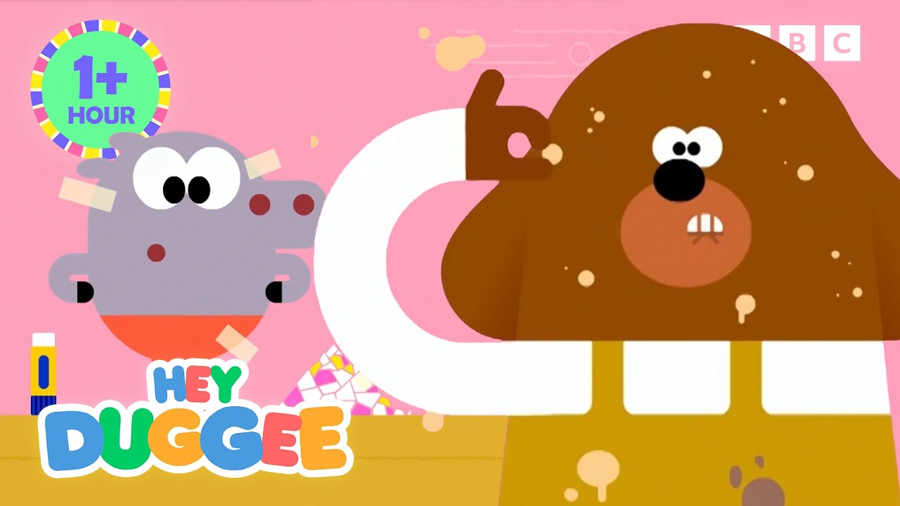 Messy Squirrel Moments | 60+ Minutes of Fun MARATHON | Hey Duggee - YouTube