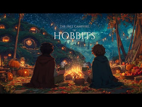 Medieval Music For Relaxation & Calm | The Fall Campfire Of Hobbits