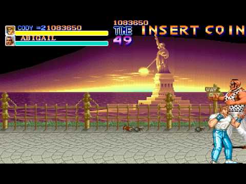 Final Fight (Arcade) - CODY vs. BOSSES GUIDE - YouTube