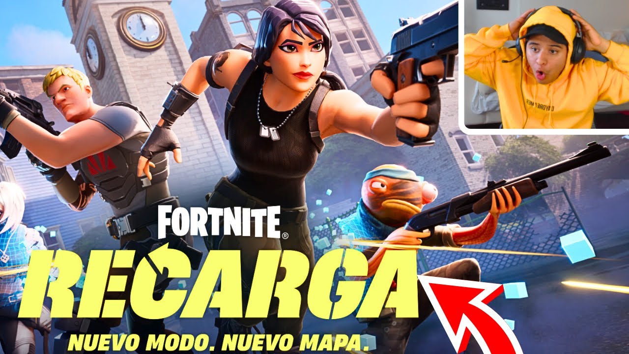 *NUEVO* MODO FORTNITE RECARGA - YouTube