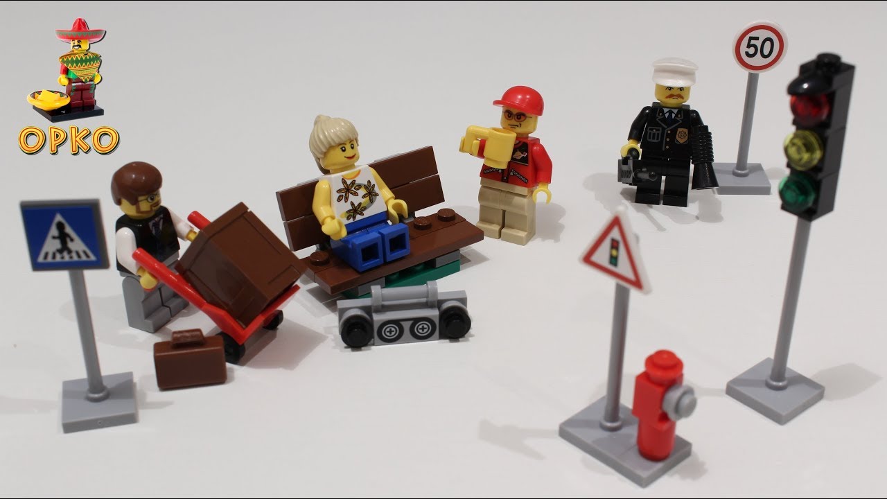 Lego City Minifigure Collection 8401 - YouTube